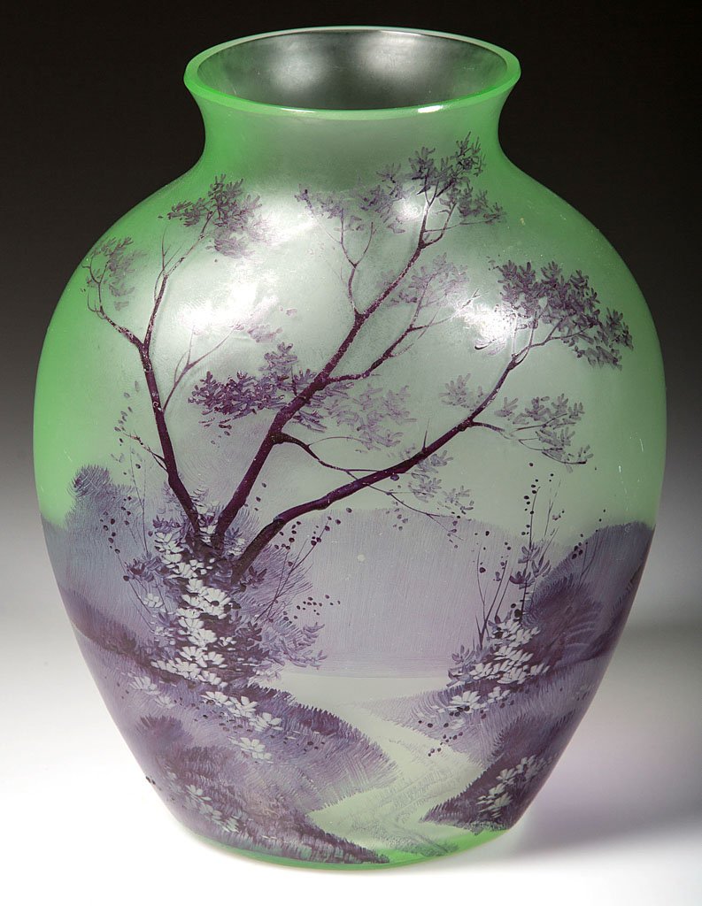VICTORIAN DECORATED VASE - Jul 26, 2014 | Jeffrey S. Evans & Associates ...