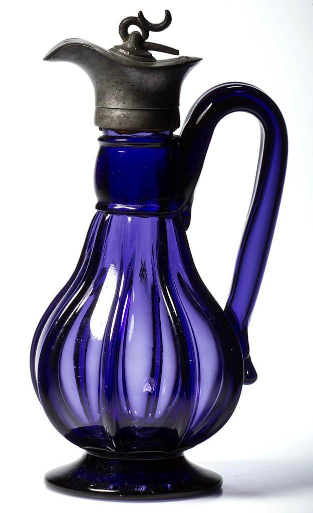 PILLAR-MOLDED MOLASSES PITCHER