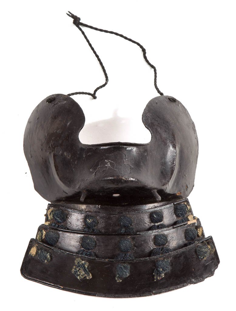 JAPANESE SAMURAI HANBO FACE AND NECK GUARD ARMOR