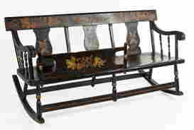 ROCKING MAMMY'S BENCH - Nov 13, 2021 | Thomaston Place Auction ...