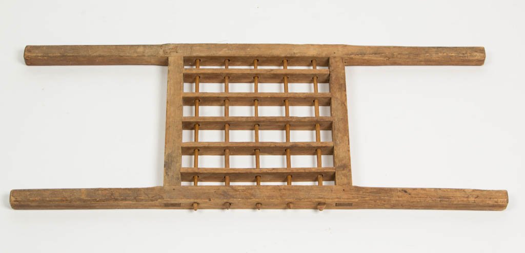CARVED WALNUT CANDLE DRYING RACK - Jun 20, 2015 | Jeffrey S. Evans ...