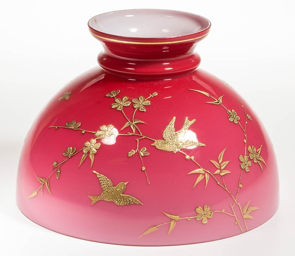 PEACHBLOW-TYPE STUDENT LAMP SHADE - Mar 12, 2016 | Jeffrey S. Evans ...