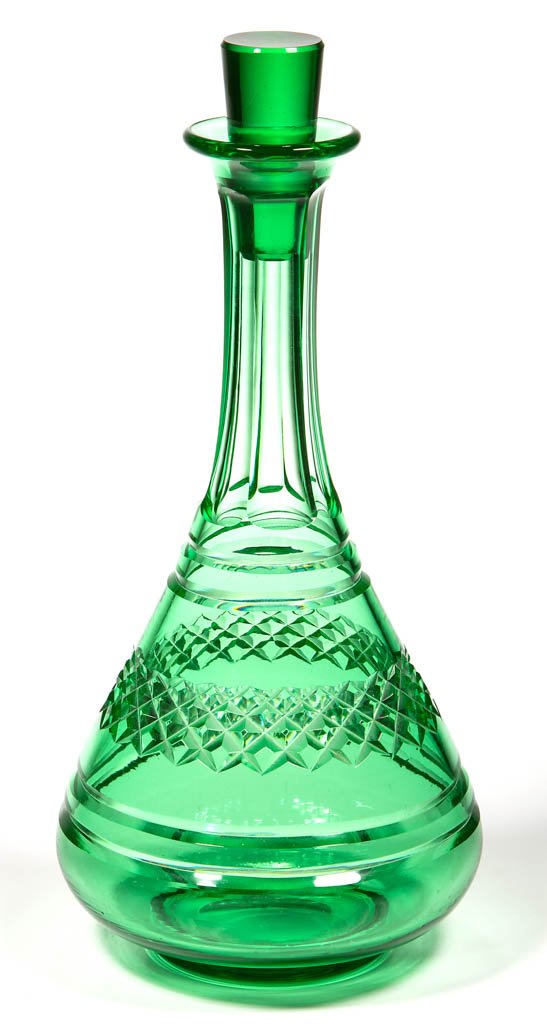 STEUBEN CUT GLASS DECANTER