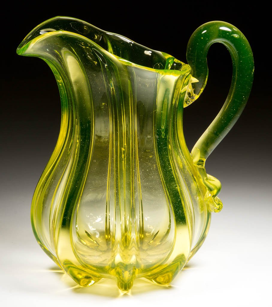 PILLAR-MOLDED QUART JUG / PITCHER - May 18, 2016 | Jeffrey S. Evans ...