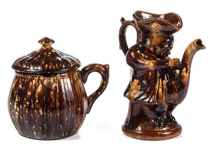 ROCKINGHAM GLAZE CERAMIC ARTICLES, LOT OF TWO - Jun 18, 2016 | Jeffrey ...