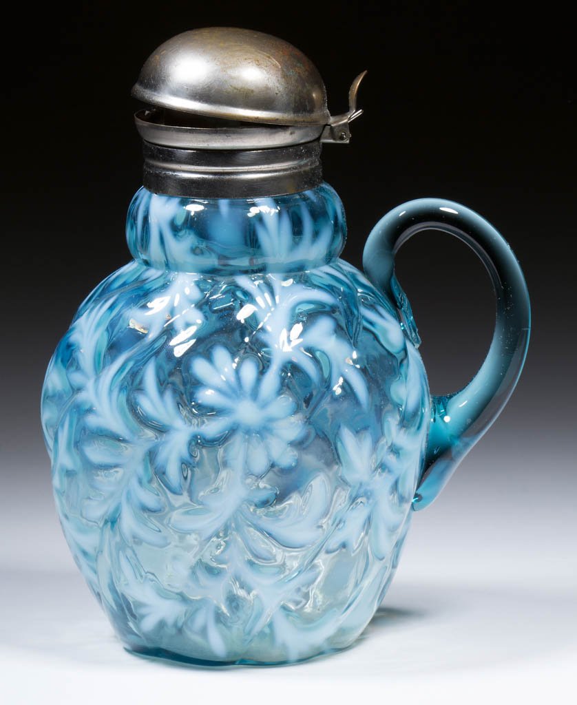 Daisy And Fern Northwood Swirl Mold Syrup Pitcher