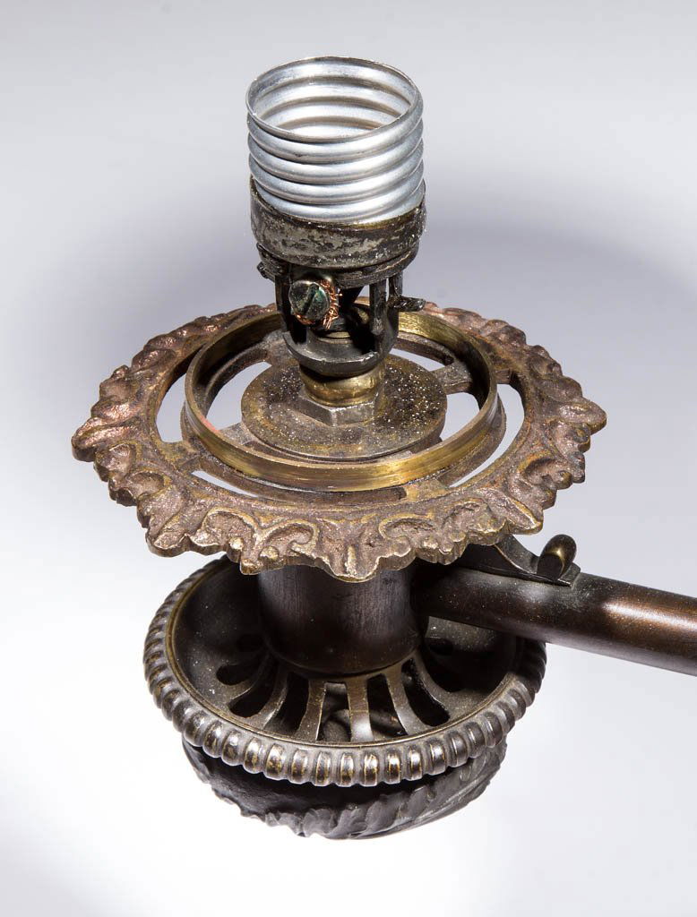 MESSENGER AND SONS BRONZE CORNUCOPIA AND BOAR ARGAND