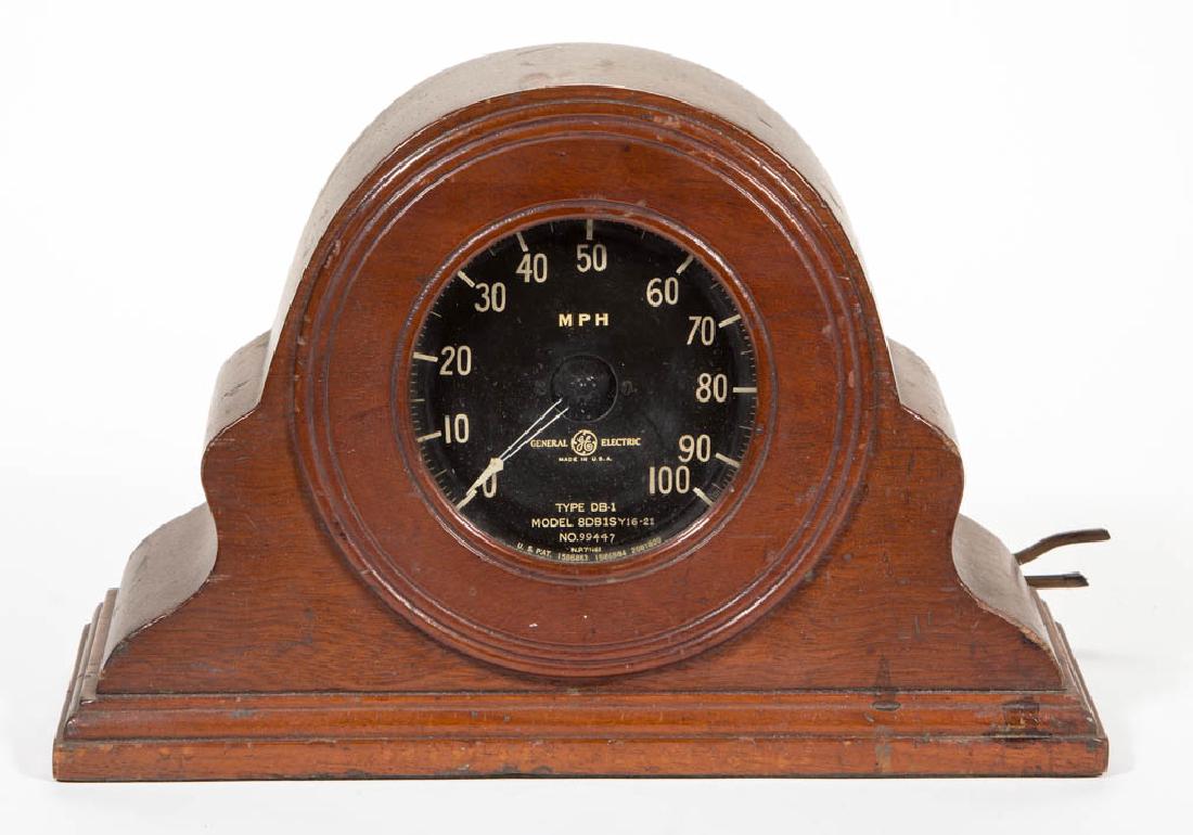 General Electric Railroad Dining Car Speedometer