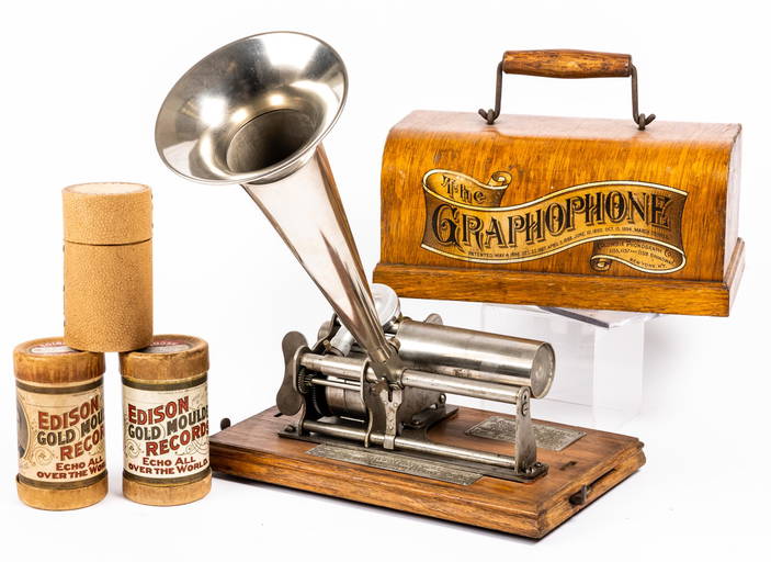 Columbia Phonograph Co.: The Graphaphone Type B Player,