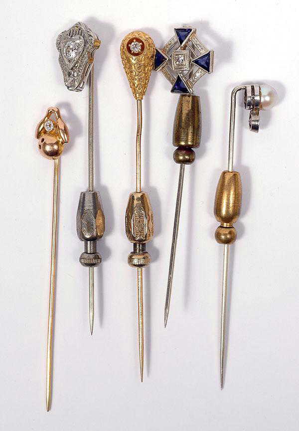 605: Collection of Antique & Vintage Stick Pins