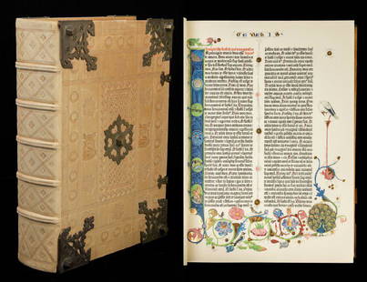 Pagaent Books Facsimile Of The Gutenberg Bible
