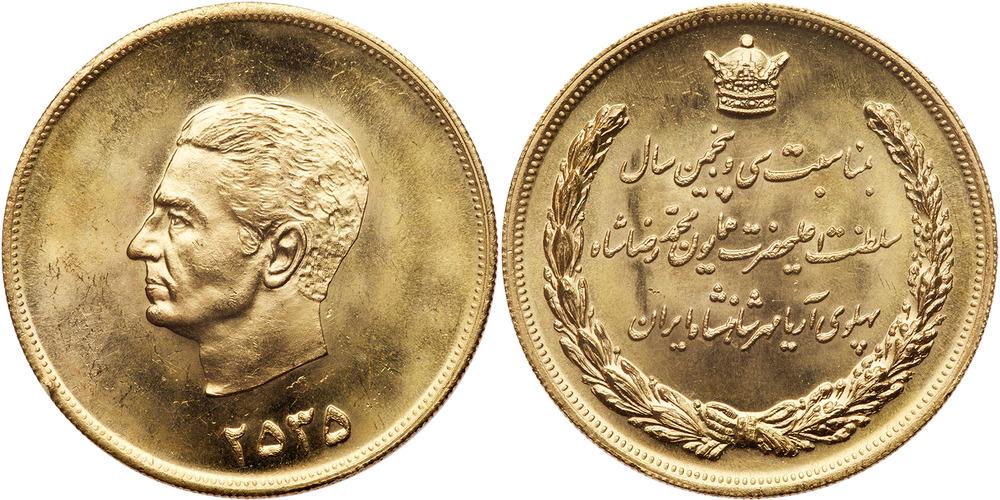Iran. Gold Medal, Ms2535 (1976)