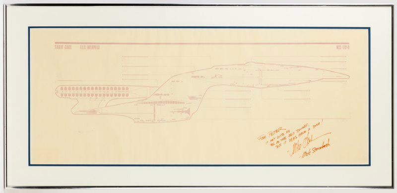 Original Schematic Inscribed and Signed to Peter Wragg Model Designer ...
