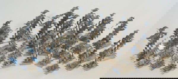 137: K/S Pewter Soldier Figures-30 pieces - Sep 12, 2010 | Tory Hill ...