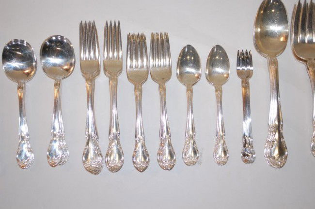 128: Gorham Stegor Flatware Set