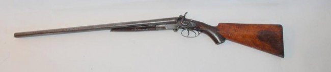 12 Gauge Double Barrel Shotgun J. Manton & Co.