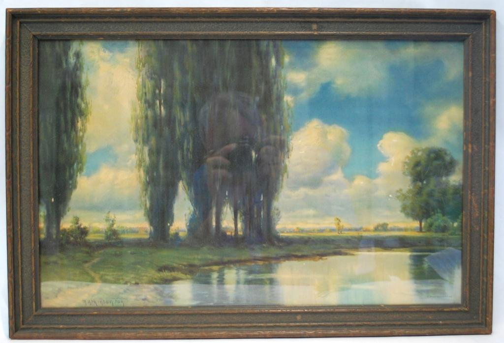 R. Atkinson Fox Lithograph Offset Lithograph.