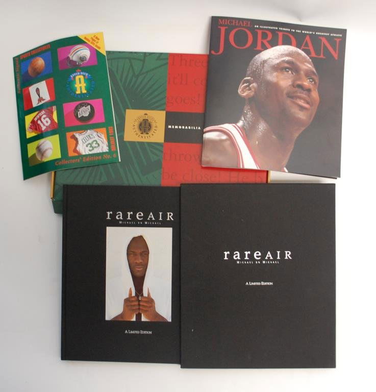 Michael Jordan Autographed Book "Rare Air"