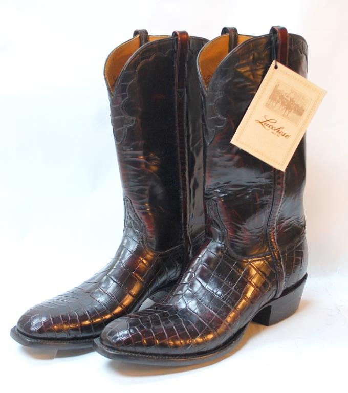 Lucchese Alligator New Hand Made Boots
