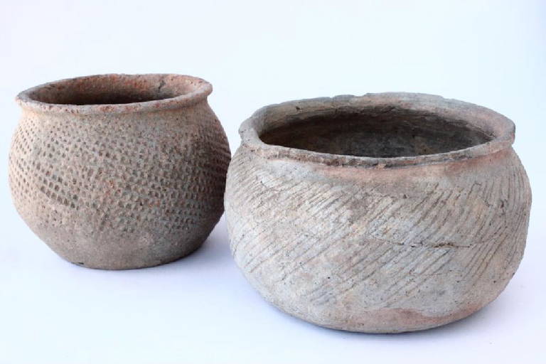 Two Early Chinese/anamese Pottery Bowls,