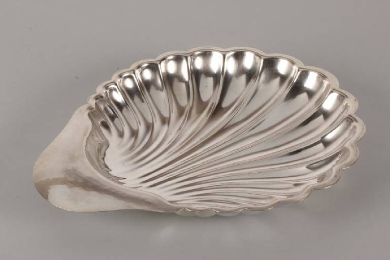 Italian Silver Shell Shaped Dish,
