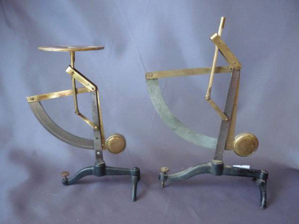 French Brass And Cast Metal Postal Scales,