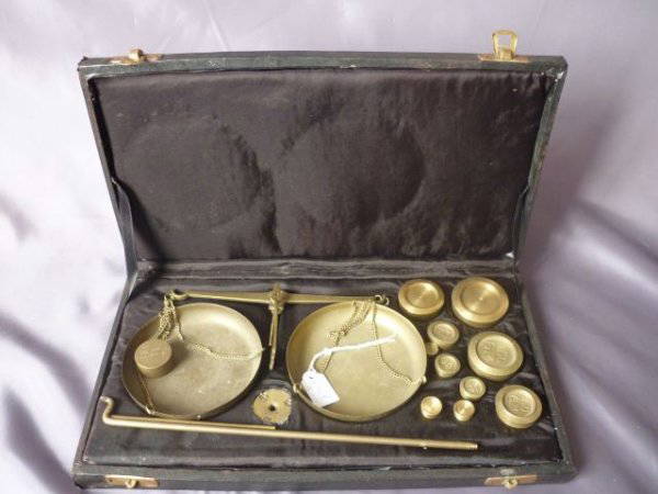 Boxed Set Of Gold Scales,