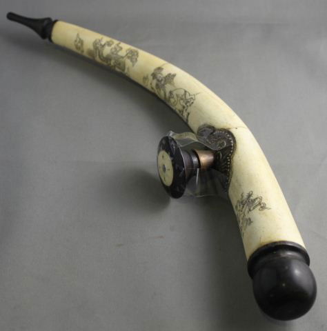 Chinese Bone Opium Pipe,