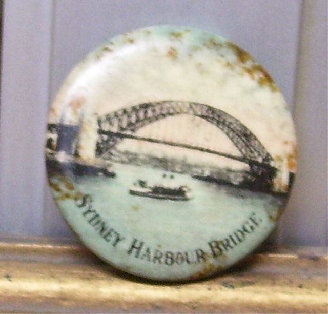 Two Original Sydney Harbour Bridge Badges
