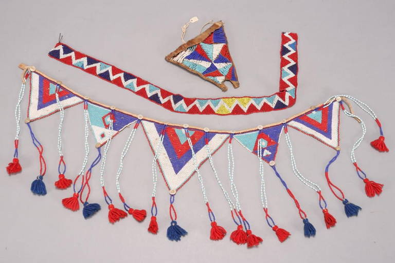 Pedi People, Bead Dancing Skirt, South Africa,