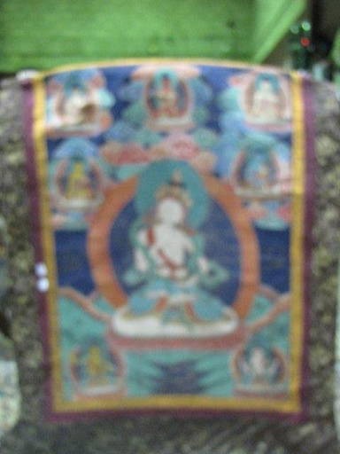 Tibetan Painted Tanka,