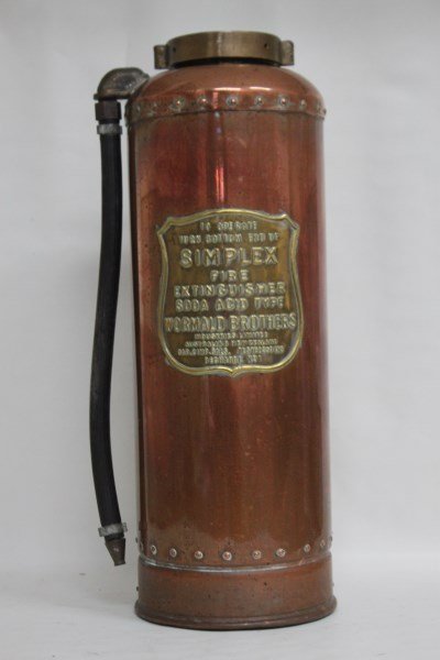Simplex Fire Extinguisher Wormald Brothers,