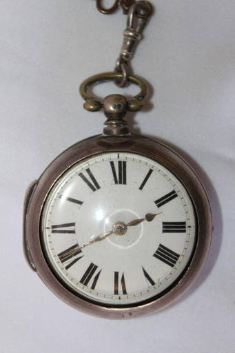 Verge Fusee Pair Cased Watch,