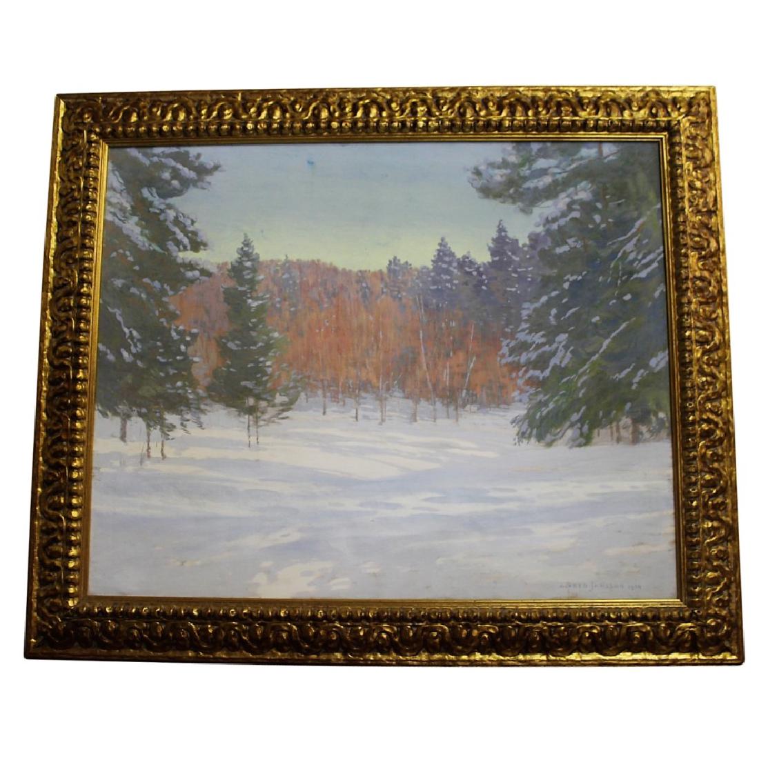 Oil on Canvas by Alfred Jansson