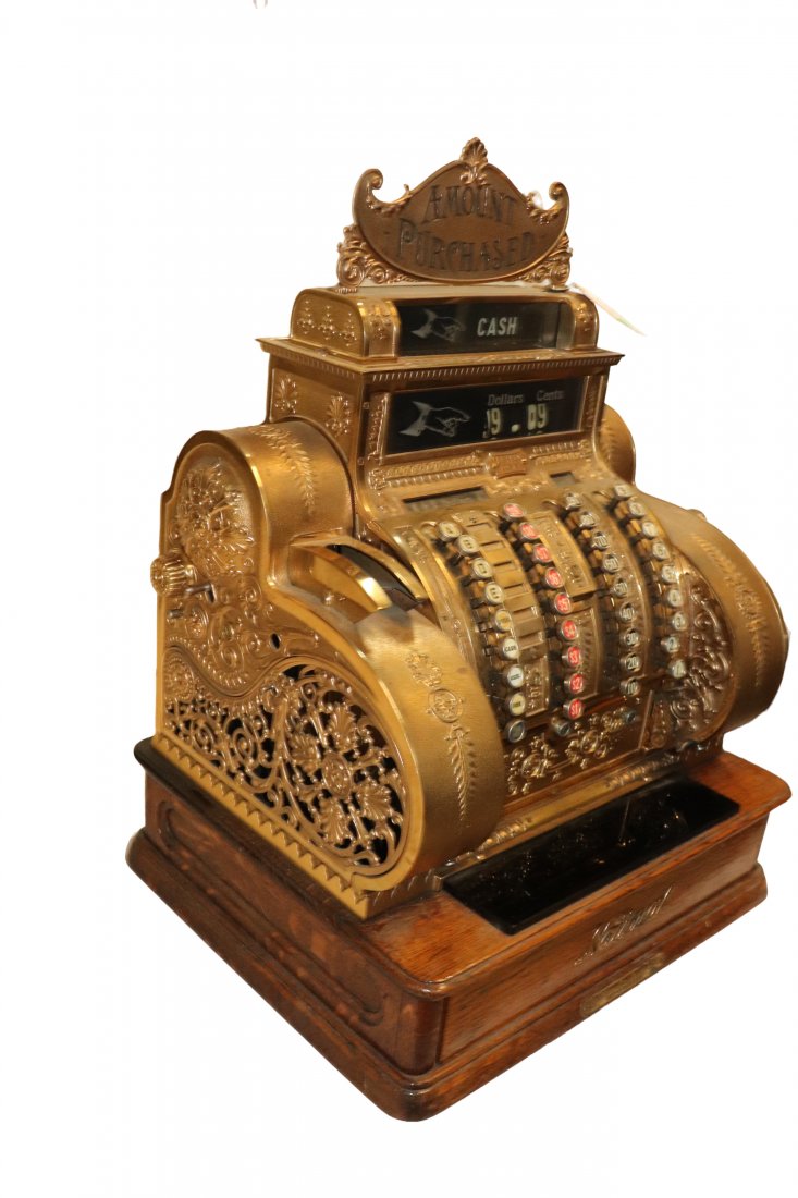 Rare Antique National Cash Register
