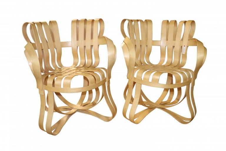 Pair Frank Gehry Cross Check Chair Original 1990 - Jan 03, 2022 | Dutch ...
