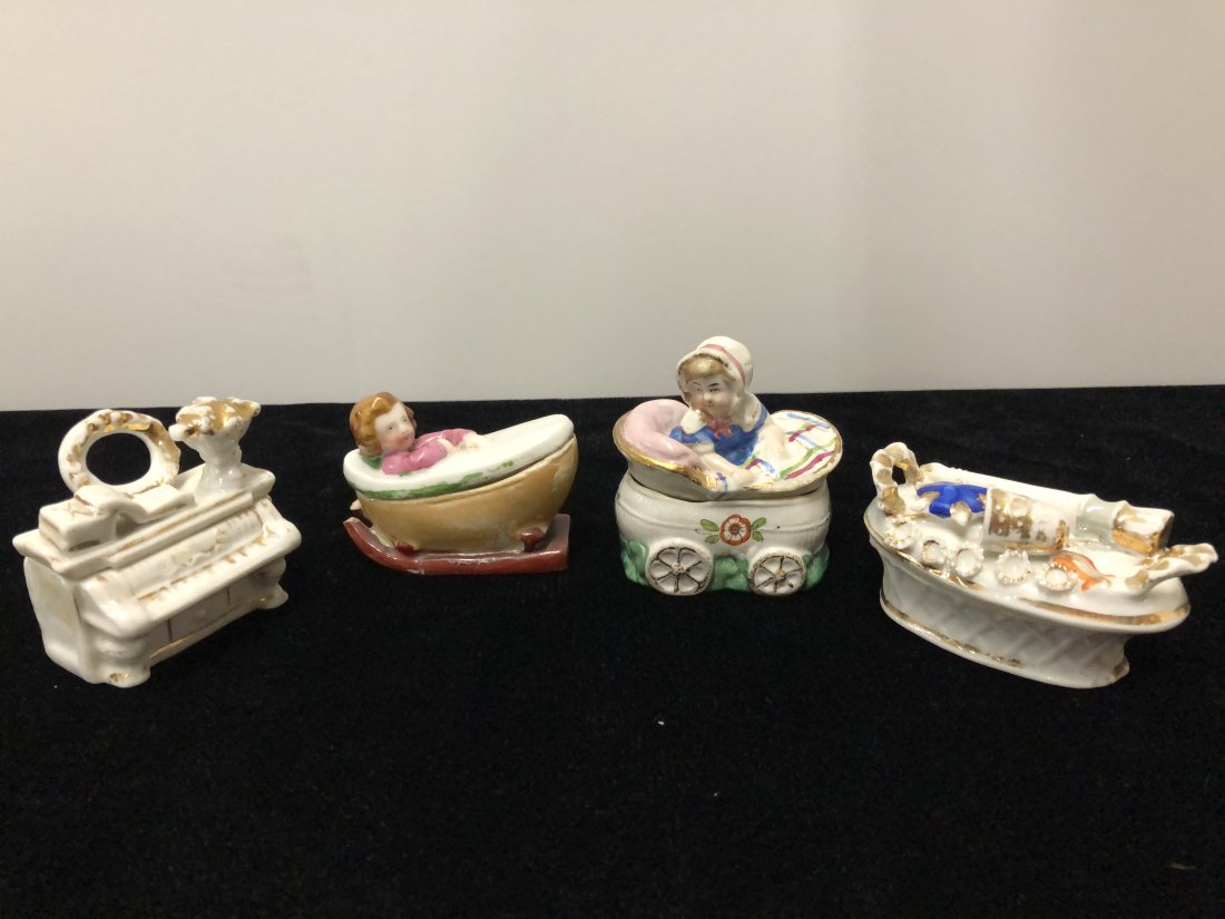 Antique Fairing's Trinket Box Collection