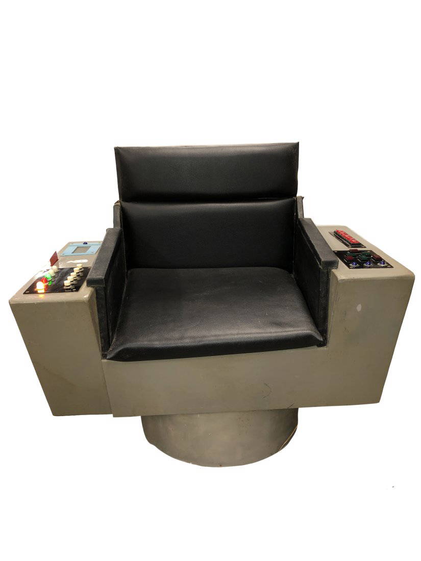 Vintage Star Trek Captain Kirk Command Chair Auction