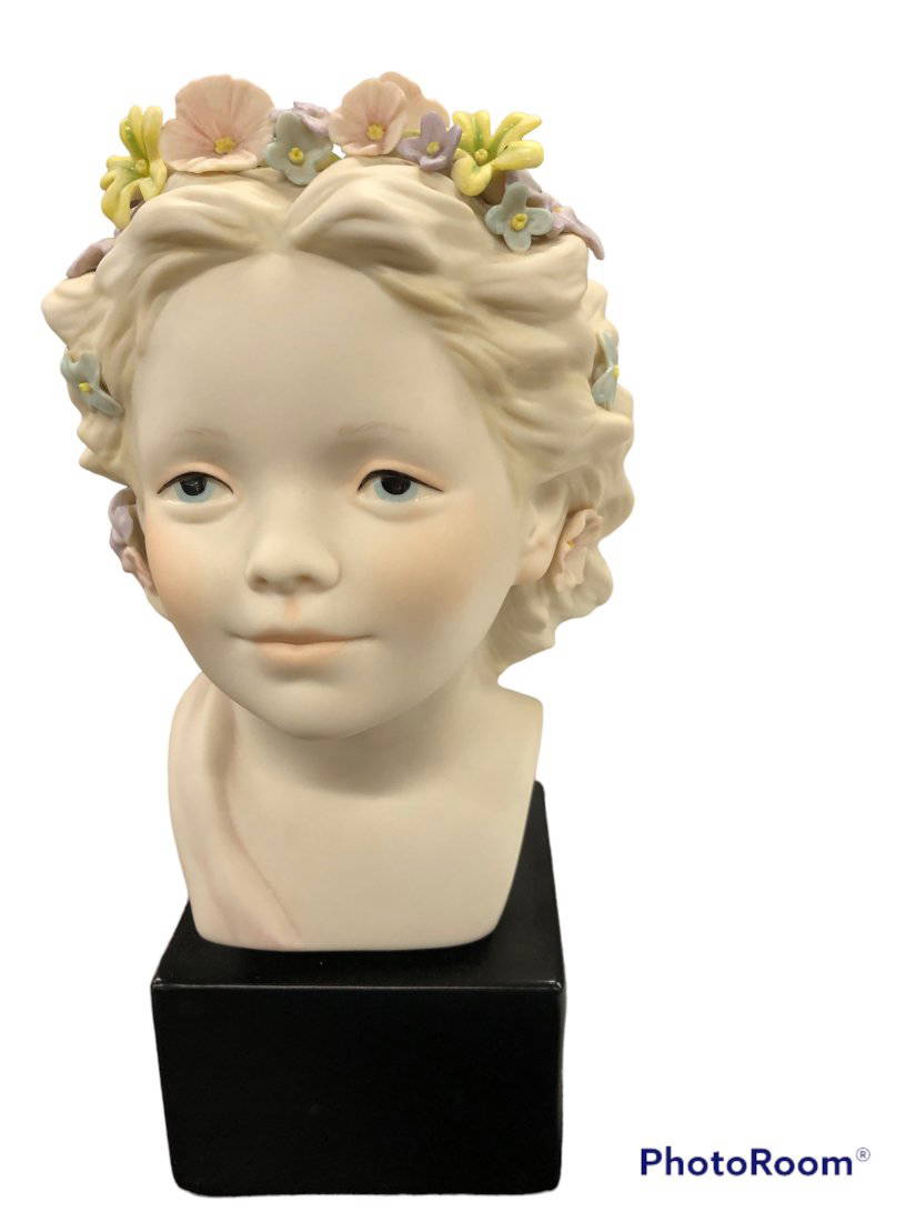 Cybis Signed & Numbered Childs Bust. Auction