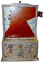 O. D. Jennings "the Target" Coin Drop Machine