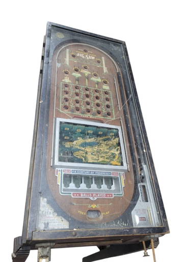1933 World's Fair Jig Saw Puzzle Pinball Machine