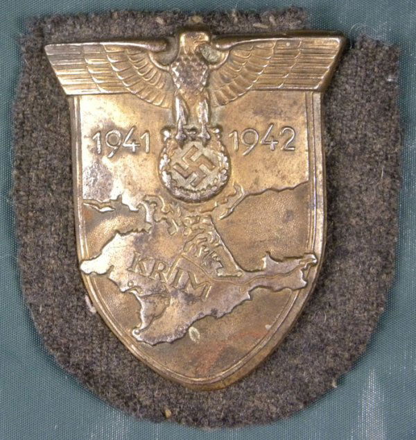 137: German WWII "Krim" Shield