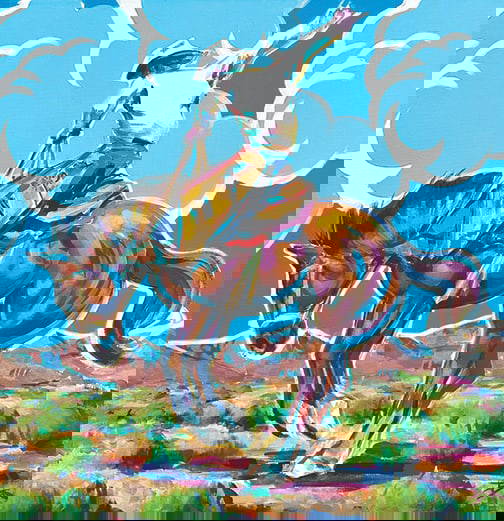 Blake Neubert - "rider In The Sky" Auction