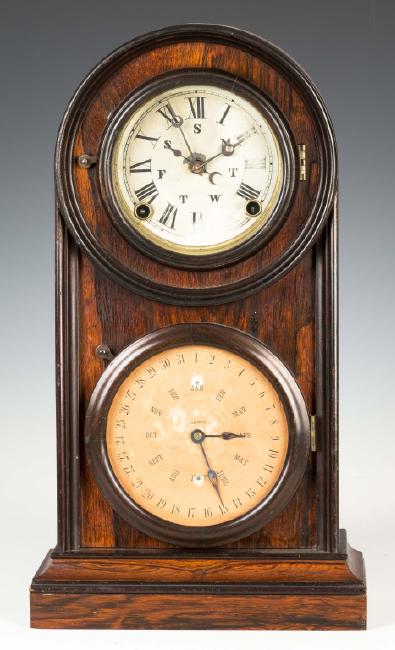 Welch Spring and Co. Mirror Clock Price Guide