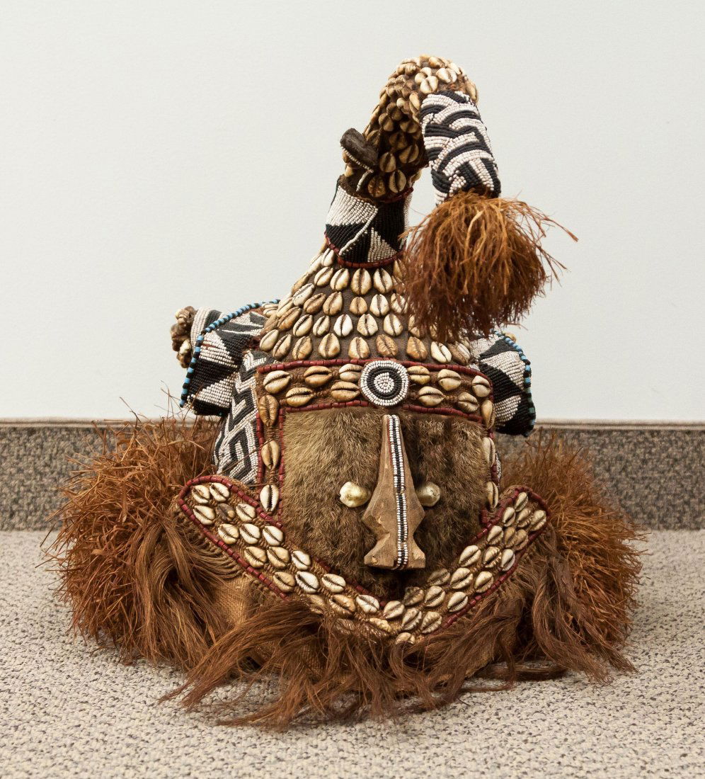 African Bakuba Tribe, Ceremonial Headdress