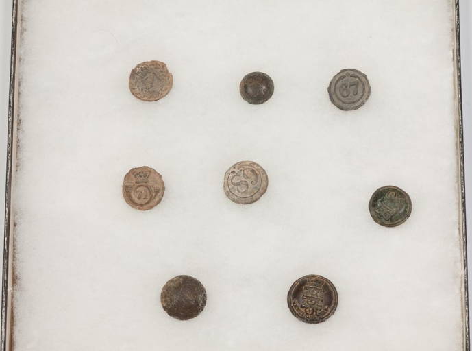 British Revolutionary War Military Buttons