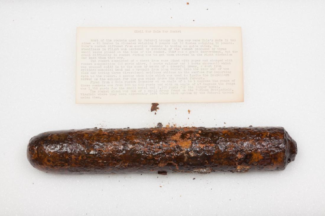 Civil War Hale Rocket