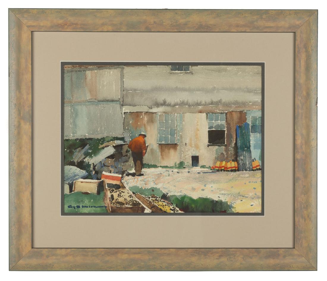 Roy Mason watercolor - Mar 22, 2014 | Rachel Davis Fine Arts in OH