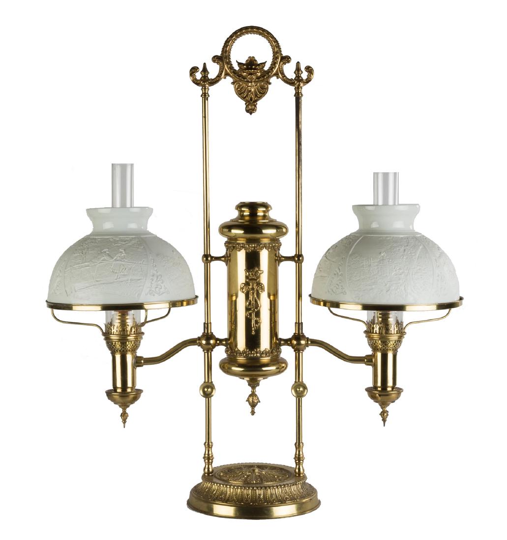 Miller Double Student Lamp