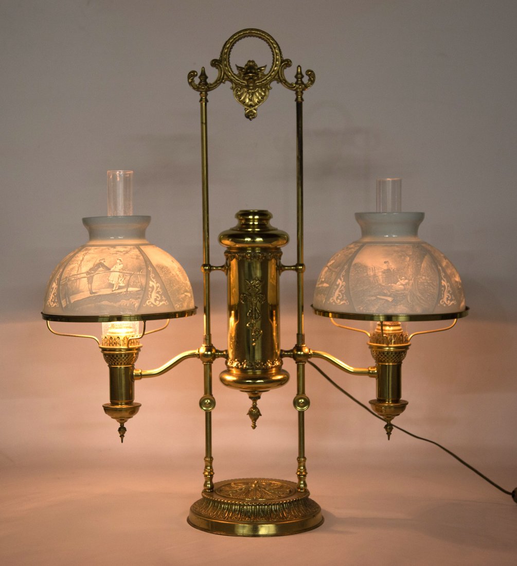 Miller Double Student Lamp - Mar 23, 2019 | Cottone Auctions in NY